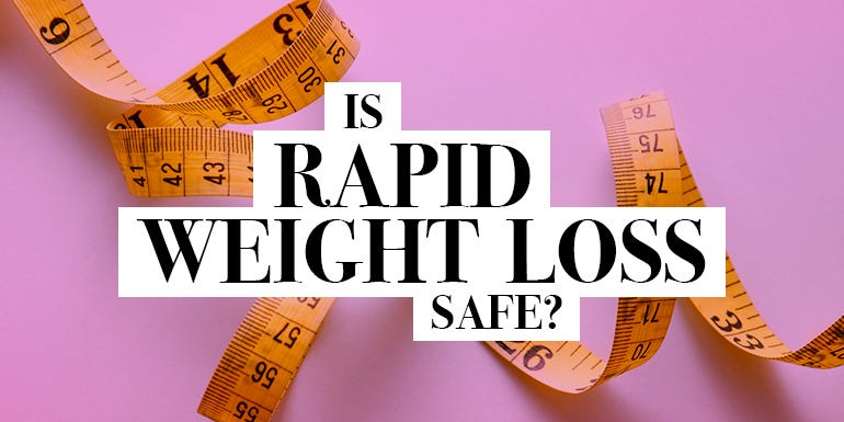 Safe Rapid Weight Loss. Losing weight quickly and safely… | by Muhammad ...