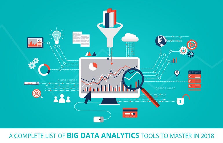 A COMPLETE LIST OF BIG DATA ANALYTICS TOOLS TO MASTER IN 2018 | by ...