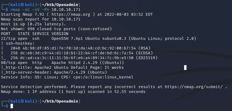 OpenAdmin HTB(Write-Up). by Quit | by Quit | Medium