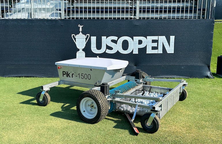 At the recent U.S. Open, Korechi Innovations’ Pik’r-1500 robot ...