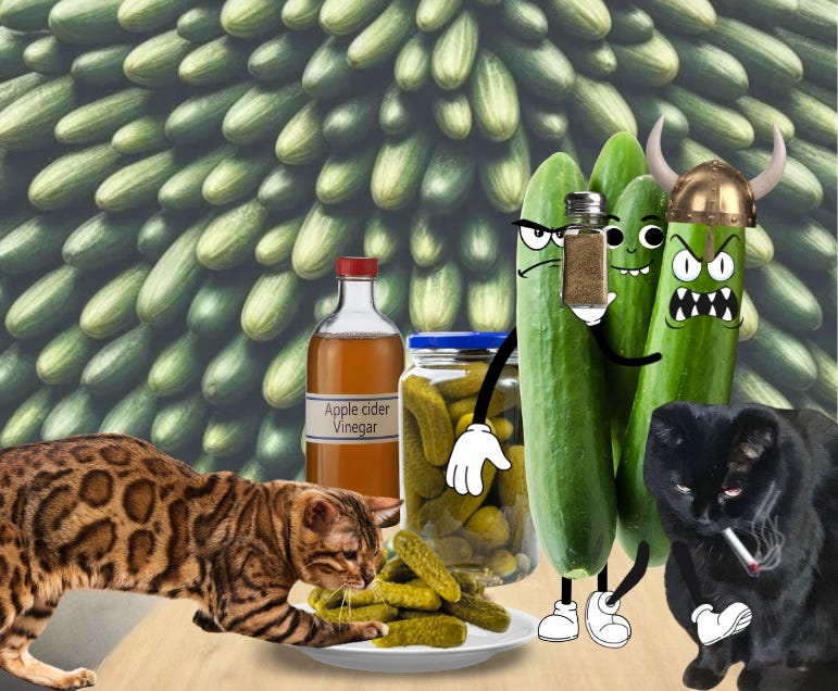 Gowty and Cat Maddie Go Ka-Thump With Lizard Brains | by Lizzie Lizard ...