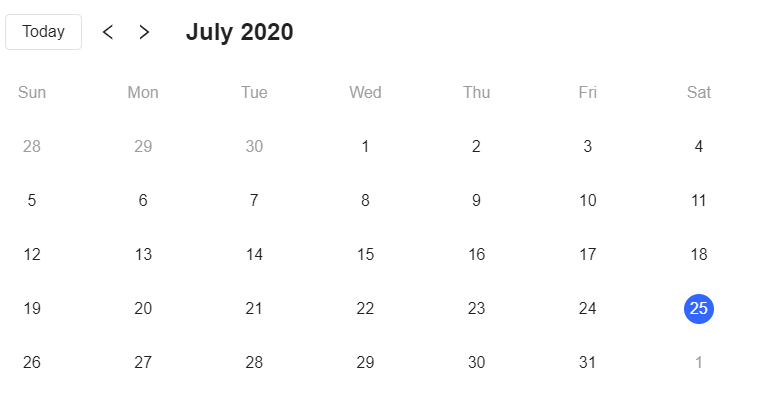 Building a Calendar in React. Let’s build a Calendar component in… | by ...