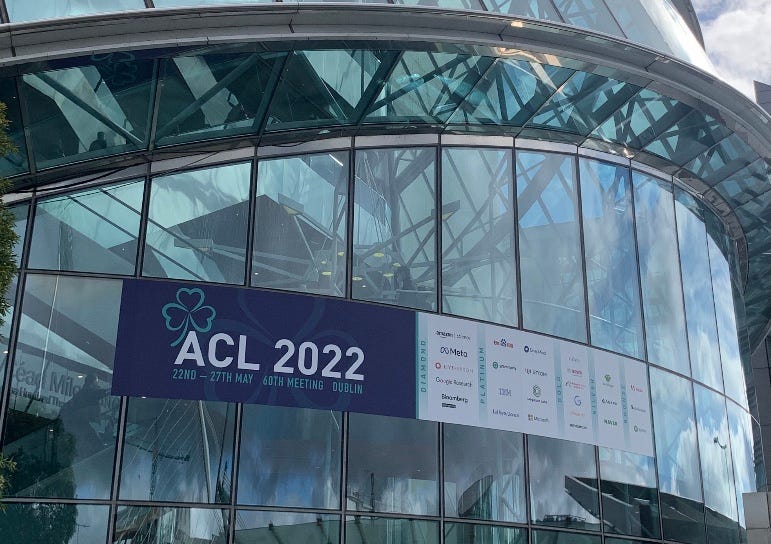Highlights of ACL 2022. Check out Bokai’s highlights of ACL… | by Bokai ...