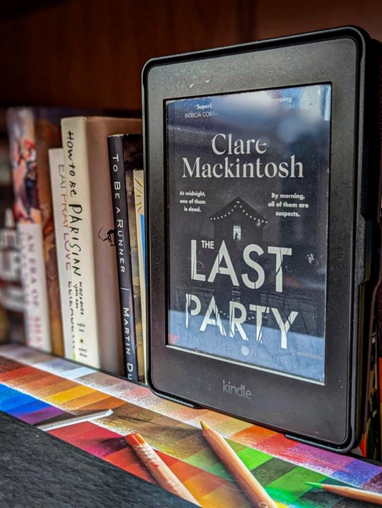 Book Review: The Last Party- Clare Mackintosh | by Daffodil & Peony ...