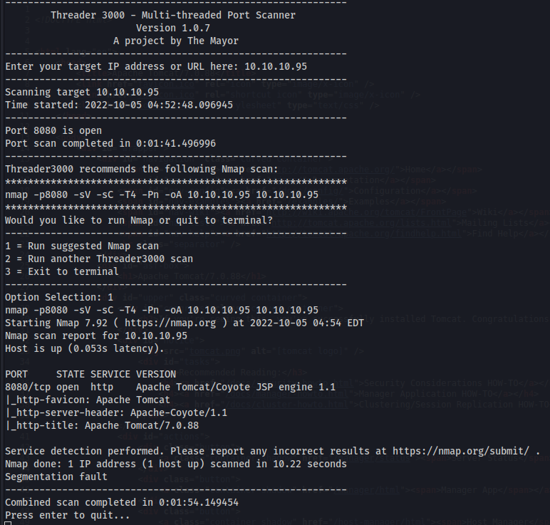 [Windows][Easy][HTB] Jerry Write Up - Christopher Lia - Medium