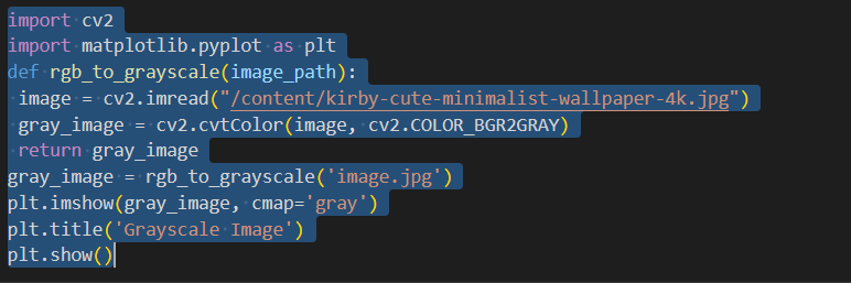 Transforming Images with OpenCV and Matplotlib in Python - Goutham G ...