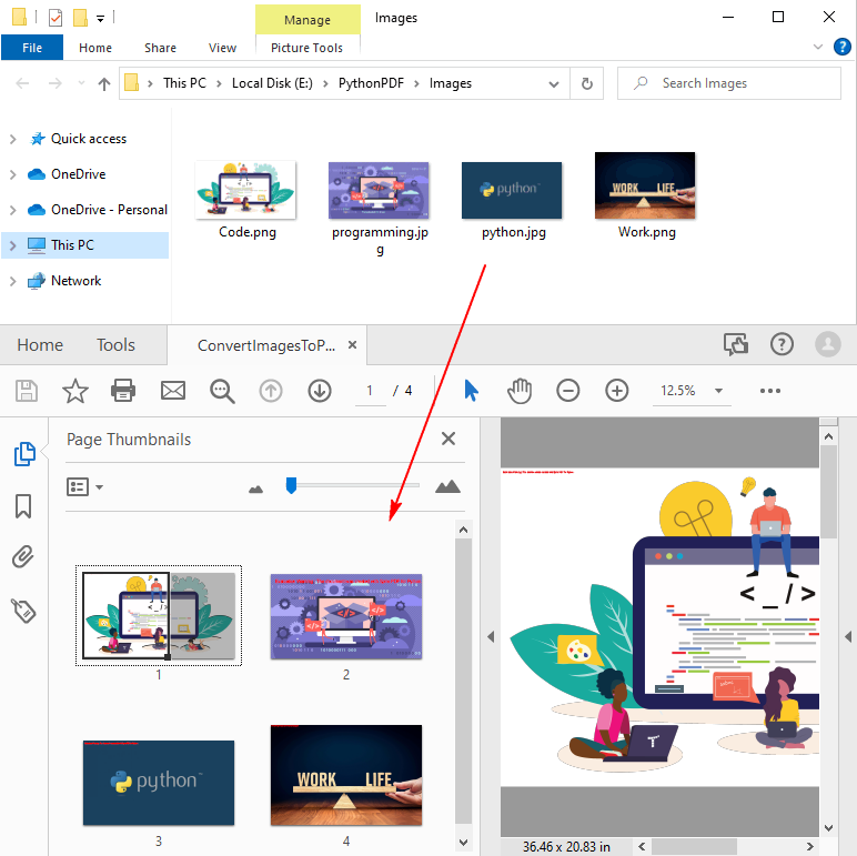 How to Convert Images to PDF in Python? | by Andrew Wilson | Medium