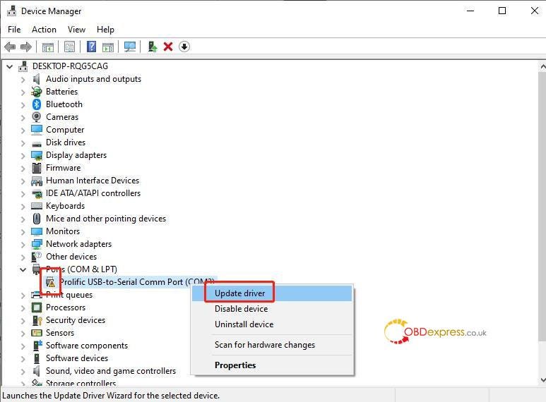 Yanhua PL2303 software solves abnormal ACDP driver - OBDtool - Medium