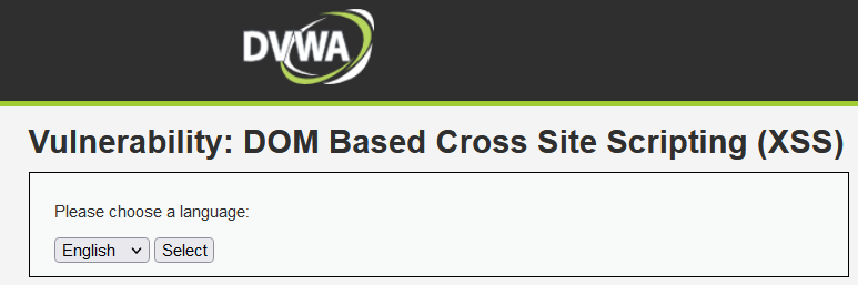 DVWA: XSS DOM - Yogasatriautama - Medium