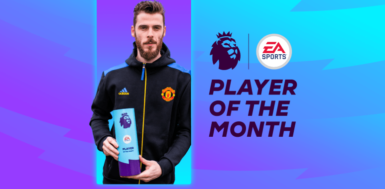 De Gea wins EA SPORTS Player of the Month award | by score 90 Buzz | Medium