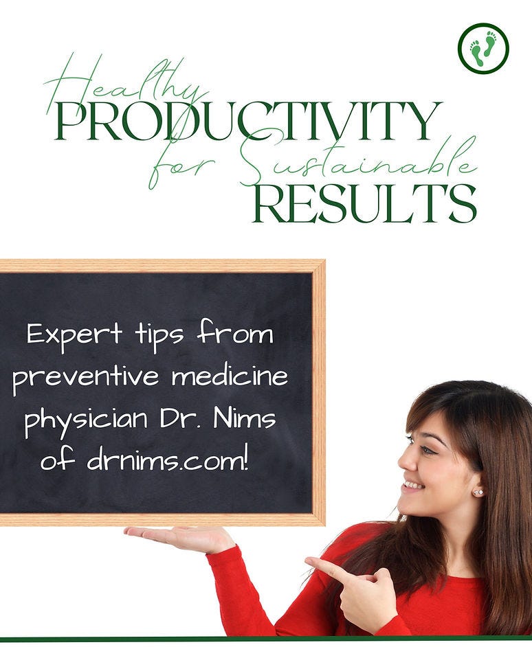 Healthy Productivity for Sustainable Results | by Jennifer Suri | Get ...