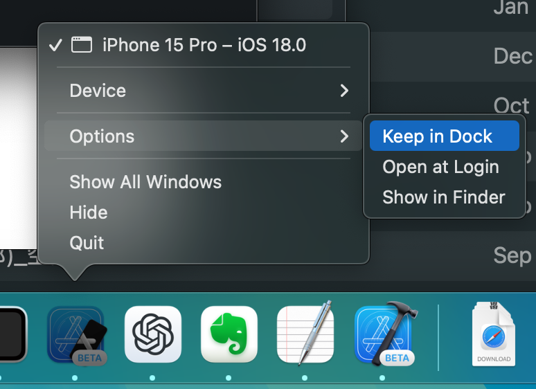 讓 Xcode 永遠保持在 dock 上 - 彼得潘的 Swift iOS App 開發問題解答集 - Medium