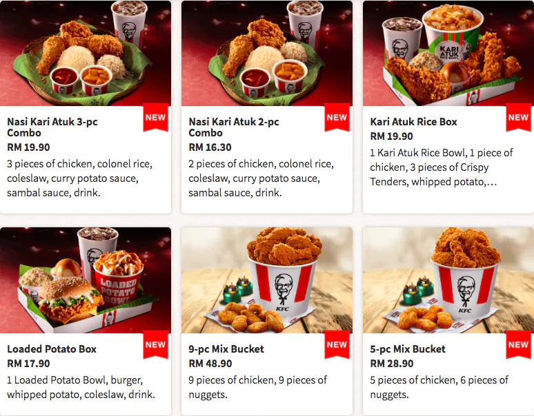 KFC Menu Harga Senarai Terkini 2024 - testysfood - Medium