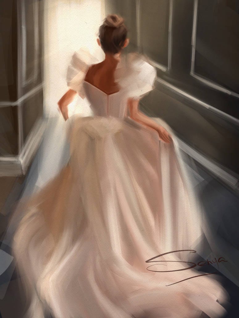 The Runaway Bride. As she glides down the aisle, shadows… | by Lucia ...