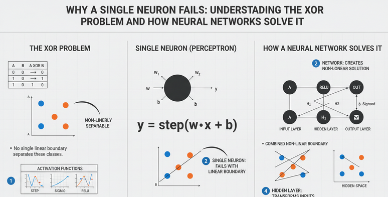 Perceptron Explained: The Simple Idea Behind Neural Networks (and Why ...