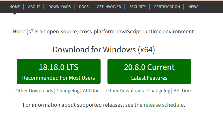 Installing Node.JS. Node.Js. Javascript. My old… | by Joseph Ewert | Medium Installing Node.JS. Node.Js. Javascript. My old… | by Joseph Ewert | Medium