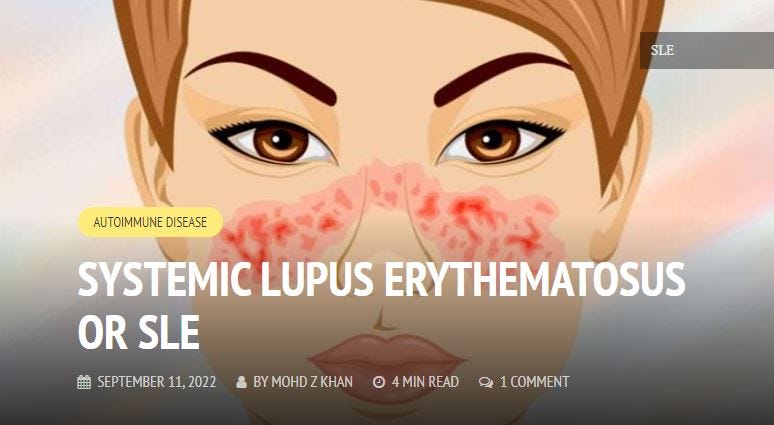 SYSTEMIC LUPUS ERYTHEMATOSUS OR SLE - Khanmohdzaid - Medium
