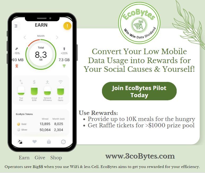 EcoBytes. Mobile Data Dividend | by JAM | Medium