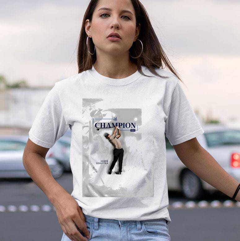 Best Xander Schauffele Sponsors Champion Shirt - Mydad - Medium