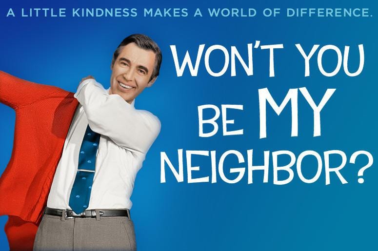 Won’t You Be My Neighbor?. Back in the day, two or three lifetimes ...