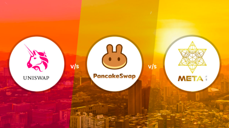 META 1 Coin Report: Uniswap vs PancakeSwap vs META EXCHANGE — 2021 | by ...