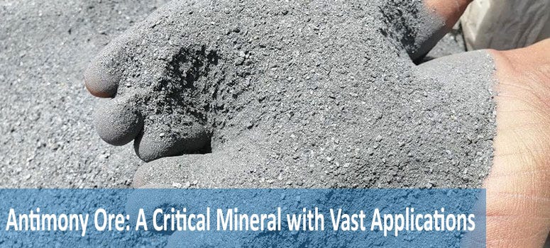 Antimony Ore: A Critical Mineral with Vast Applications | by Skyclan Group | Aug, 2024 | Medium