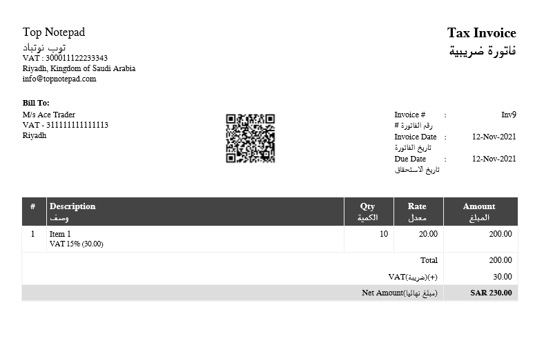How do e-invoices need to utilize QR codes, and what information should they contain? | by ...