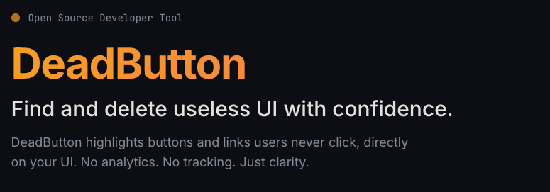 I Built a Tool to Find UI Buttons Nobody Clicks (So We Can Finally ...