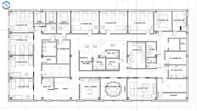 Outsourcing CAD Drafting for Hospital Building Architectural Design ...