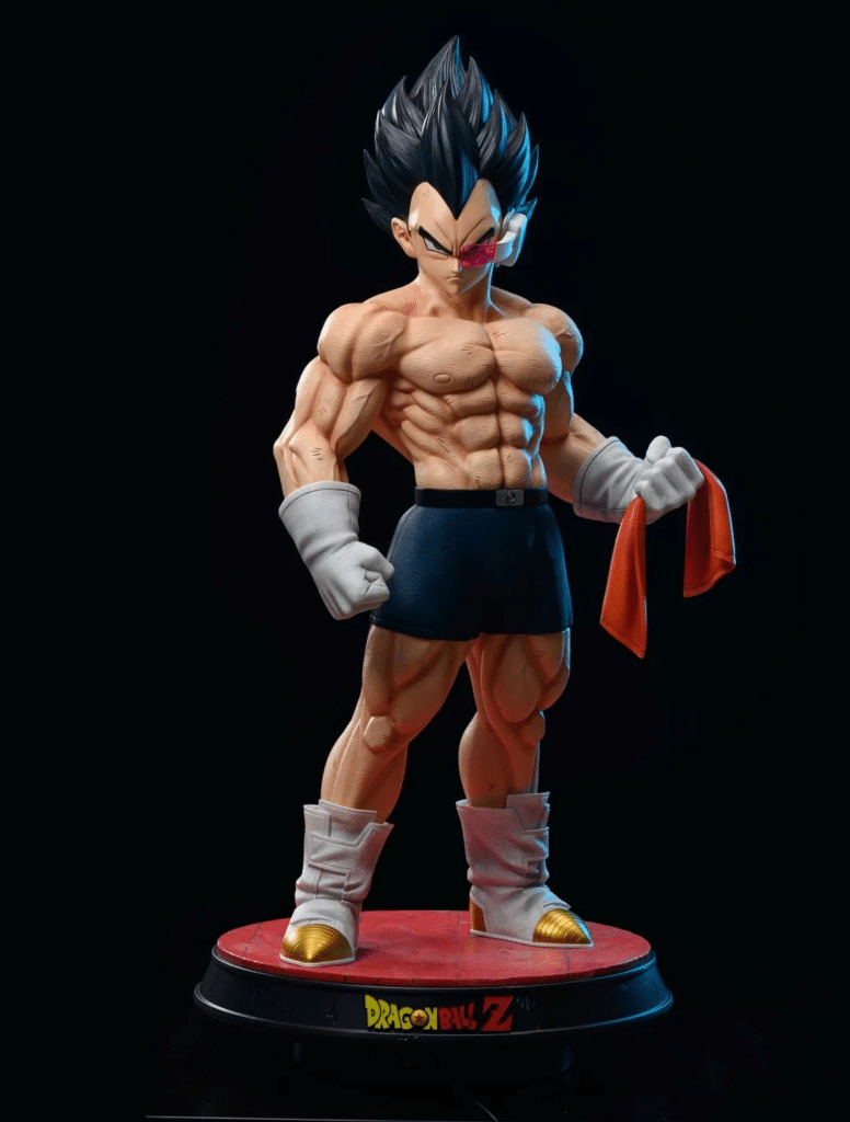 Vegeta’s Gravity Training Room: The muscles are beautifully portrayed ...