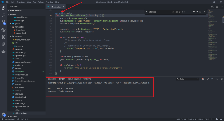 Unit Testing With Golang Unit Testing Files By Goh Chun Lin Golang With Azure Medium