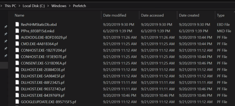 Windows Forensics Prefetch Files By Goay Xuan Hui Medium