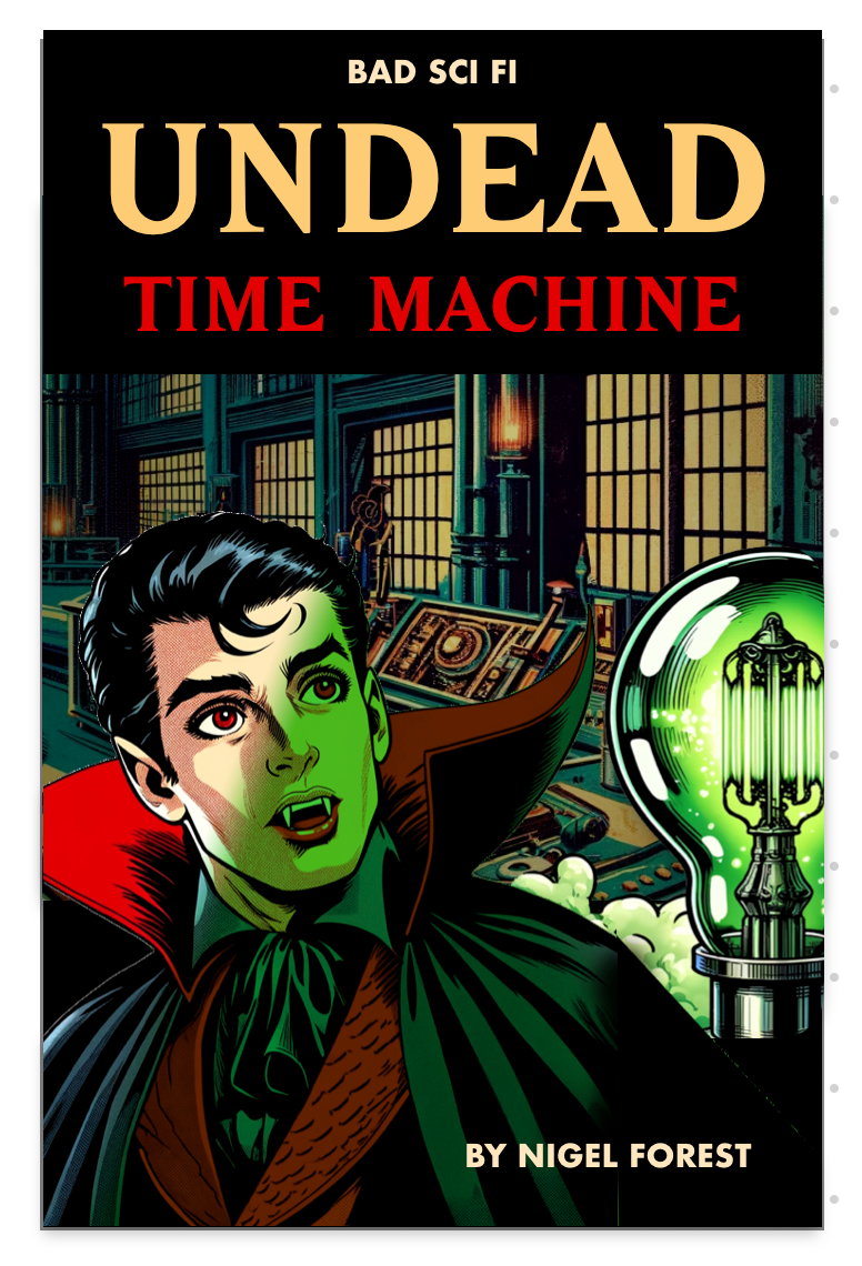 📓Undead Time Machine. BAD SCI FI #2 | by Bad Sci Fi | Jun, 2024 | Medium