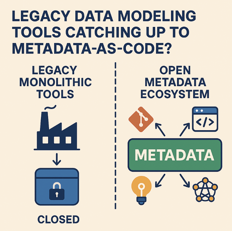 Are Legacy Data Modeling Tools Catching Up to Metadata-as-Code? | by ...