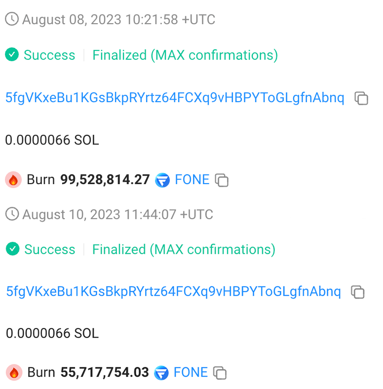 We are excited to announce that the another FONE Burning has completed ...
