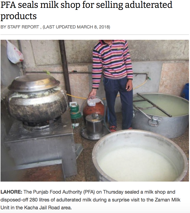 Food corruption-milk adulteration | by Aisha Tahir | Medium