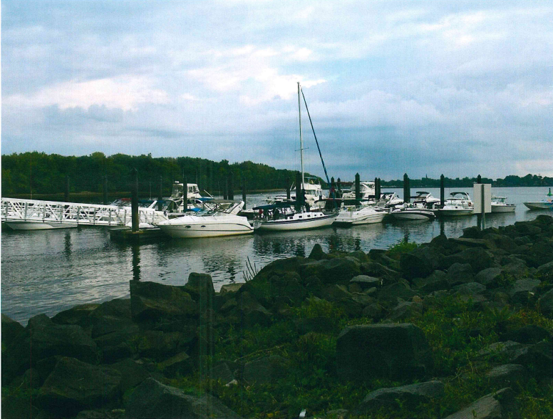 Something in the water. The new day docks on the Delaware River… | by ...