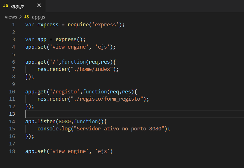 Tutorial Node.js: Exemplo de como usar o engine EJS | by Gonçalo ...