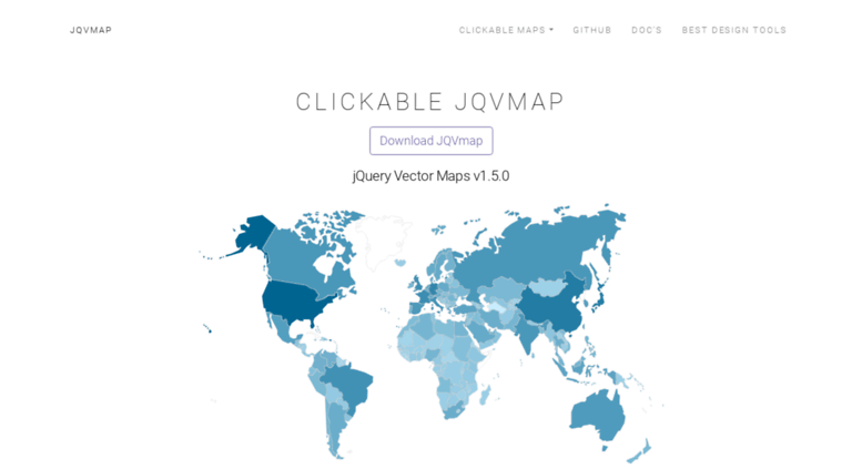 Custom popover for jQuery Vector Maps - Mesh Manuel - Medium
