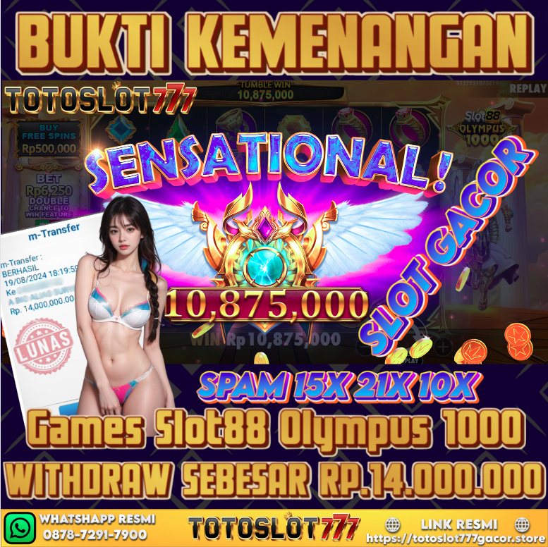 Situs Judi Toto Slot Online Gampang Maxwin1000x Server Thailand - Daftar Situs TotoSlot777 4D ...