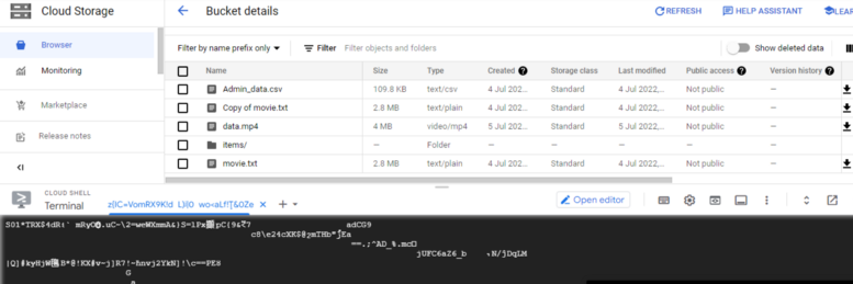 If you are using Google cloud platform and got stuck in uploading dynamic files into GCS bucket ...