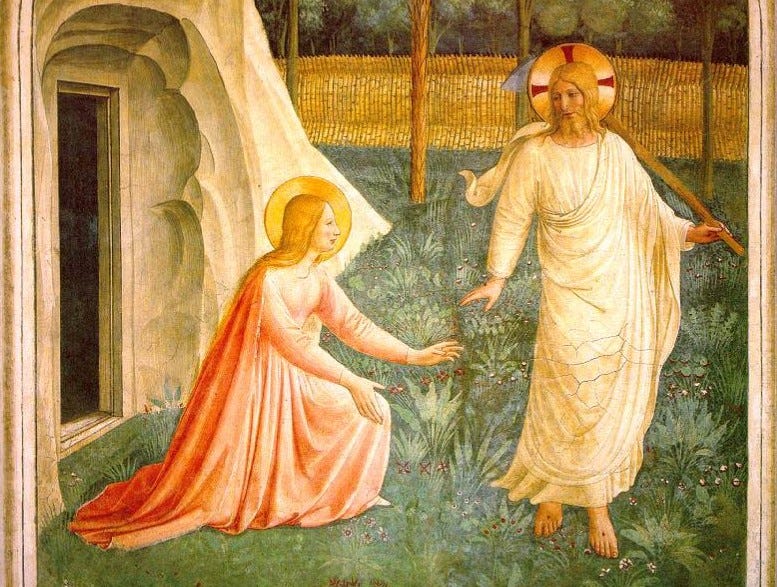 Do not hold on to me: identity and transformation in Christ | by Rose ...