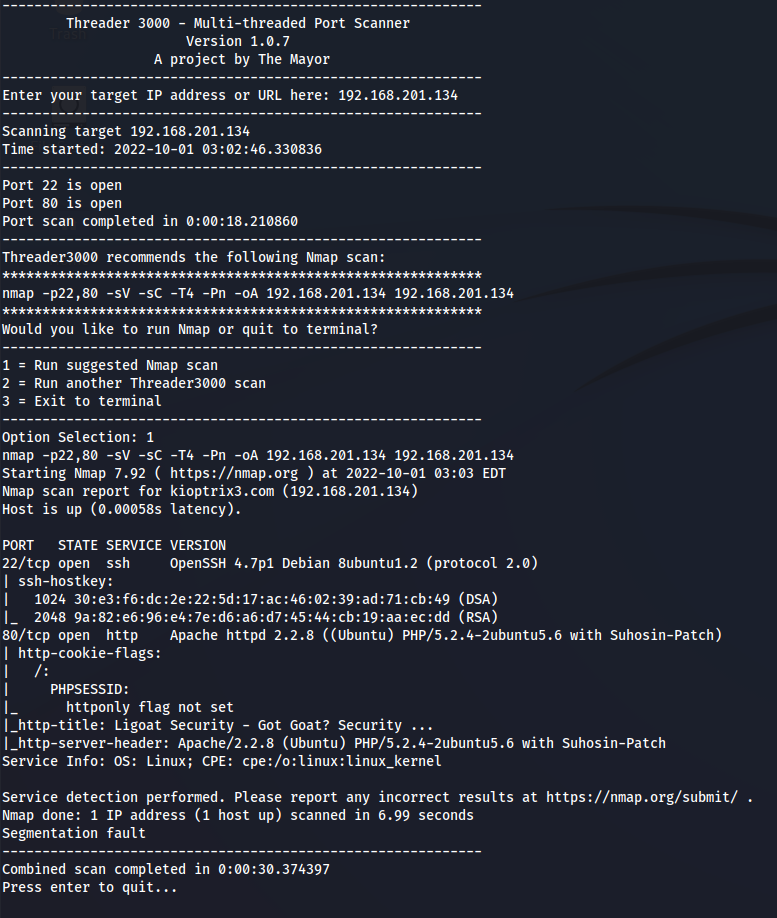 [Linux][Easy][Vulnhub]Kioptrix Level 1.2 | by Christopher Lia | Medium