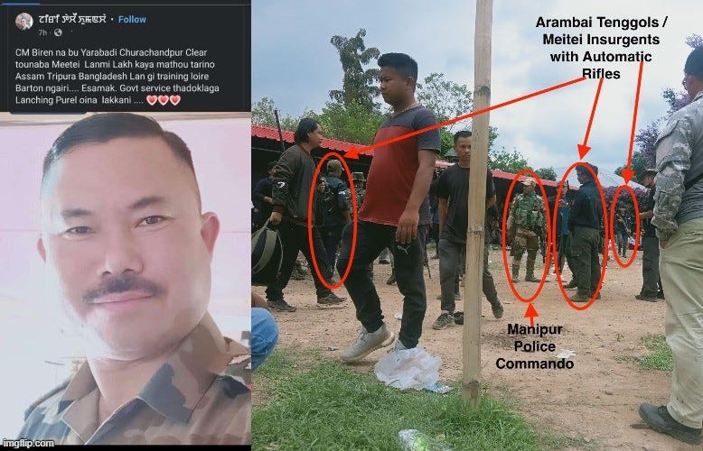 With”war” declared by a Meitei militant, who is behind this, and for ...