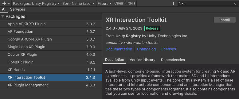 XR Interaction Toolkit. Objective: go over the XR Interaction… | by ...