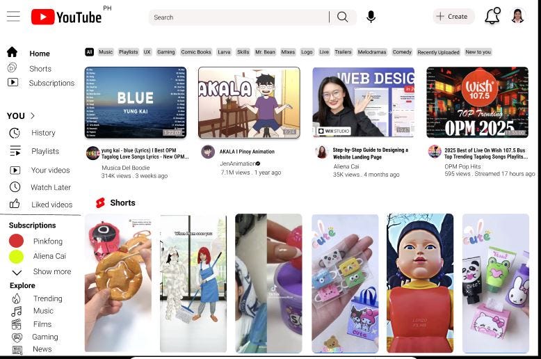 YOUTUBE PAGE — PROTOTYPE SAMPLE - Joan Paloma - Medium