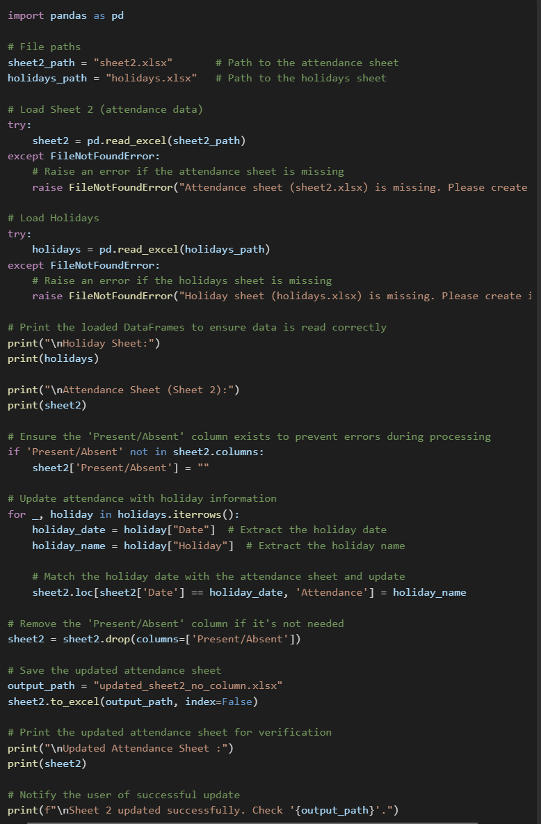 Automate Your Excel Attendance Tracker with Python in Minutes | by ...