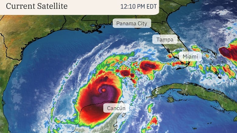 Hurricane Milton A Very Troublesome Danger To Florida; Horrendous ...