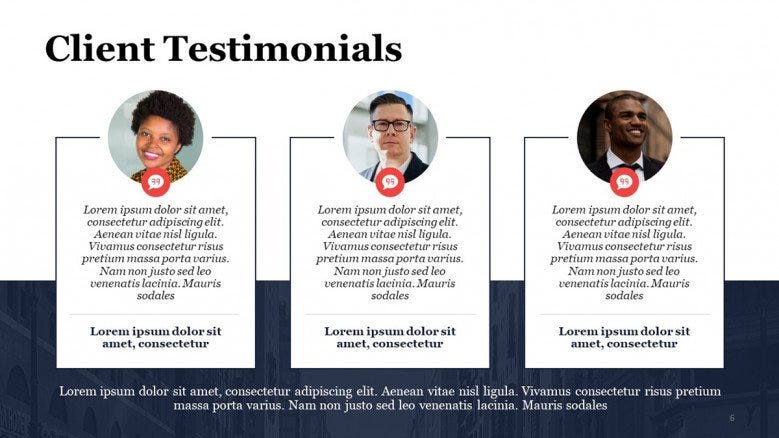 Testimonials Slide Ppt: Boost Your Credibility with Powerful Reviews ...