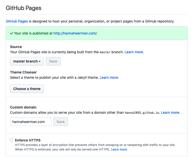 Deploy Your React App On Github Pages By Hannah Werman Medium